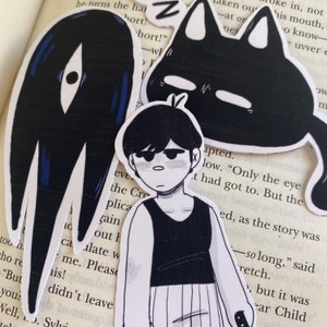 Omori White Space Sticker Set // Mewo Something and Omori White Space ...