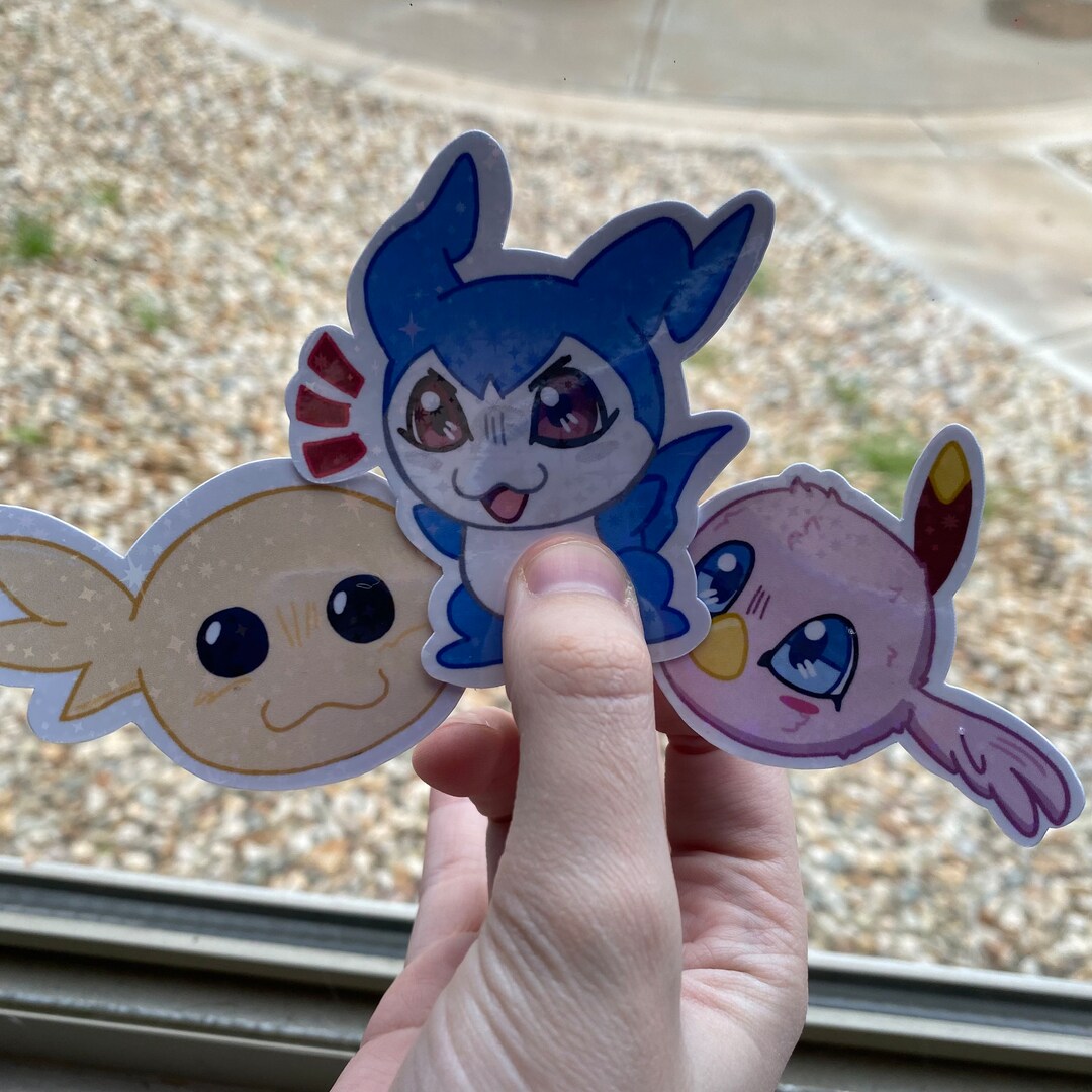 Baby Digimon Gen 2 Sticker Set // Digimon Digital Monsters Veemom ...