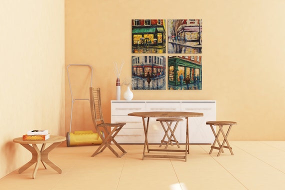 Bookstore Wall Art Gallery Set of Four Bookshop Printable - Etsy