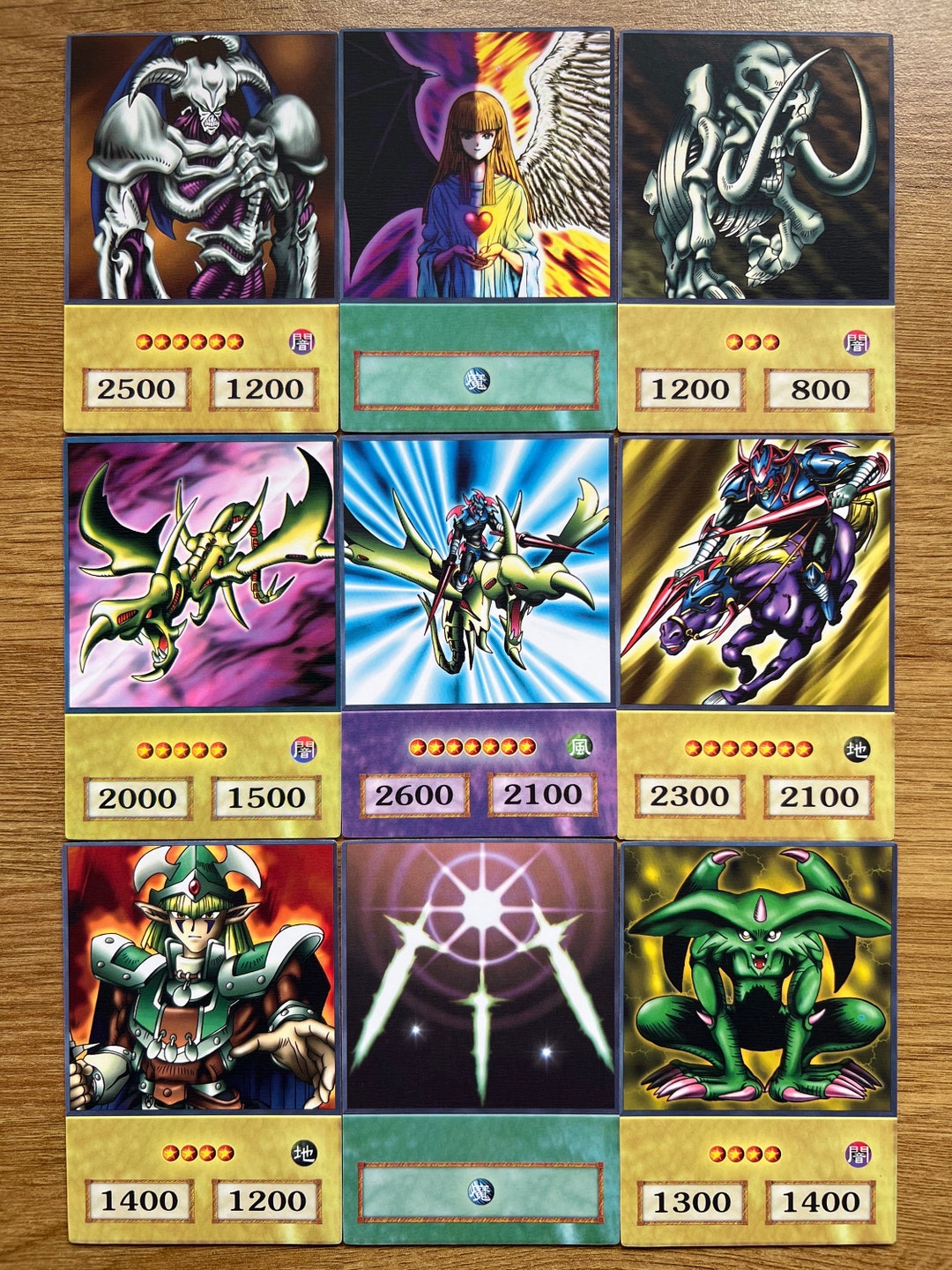 Yu-gi-oh! Orica/anime Style Cards - Yugi Muto Duelist Kingdom Set - Etsy