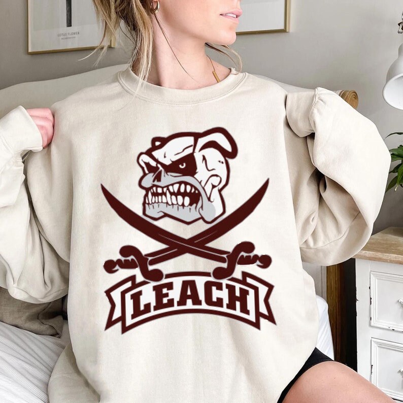 Vintage 90s Mike Leach Pirate Shirt, Mike Leach Football Coach