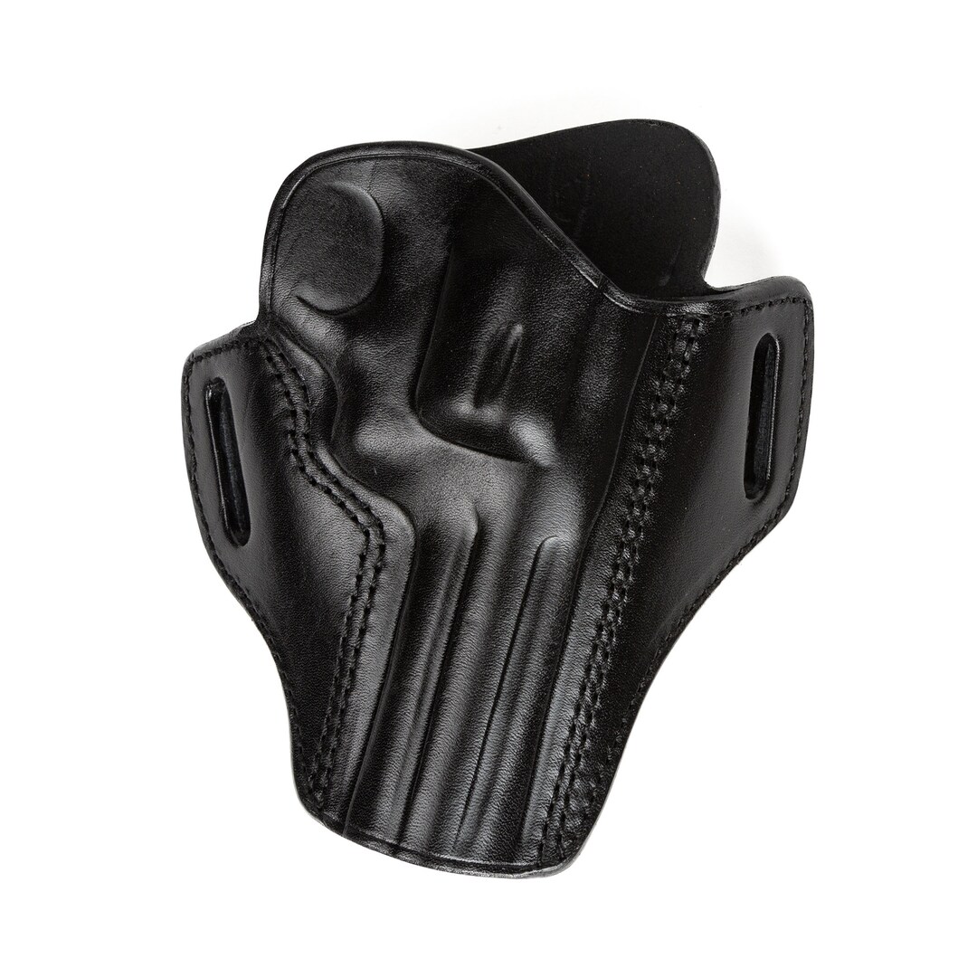 For Colt Python 4 Inch Revolver Fast Draw Owb Handmade Leather Gun ...