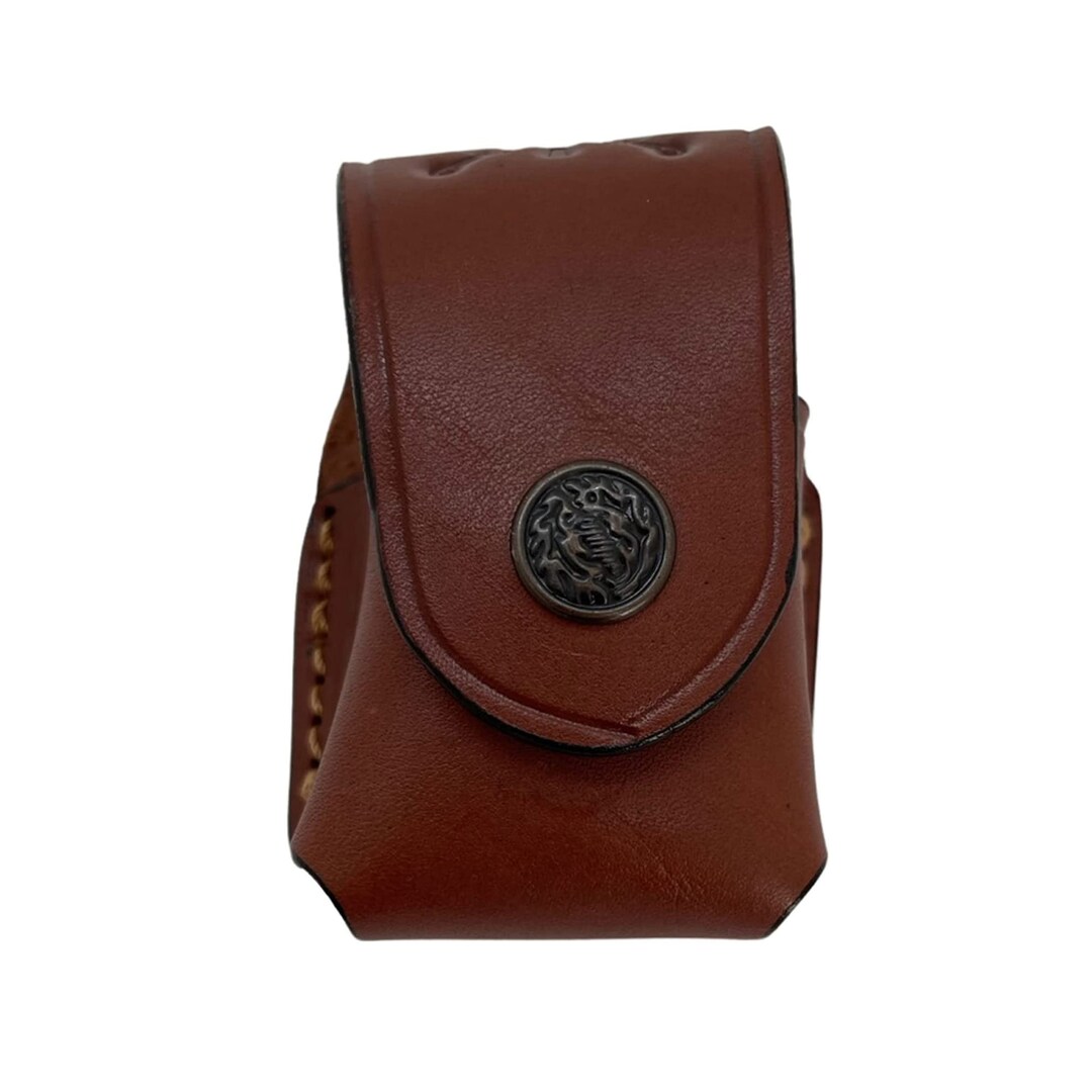 EDS Holster Revolver Gun Speedloader Pouch Case Single Leather 5-6-7 ...