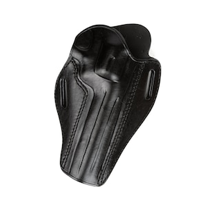 For Colt Python 6 Inch Revolver Fast Draw Owb Handmade Leather Gun ...