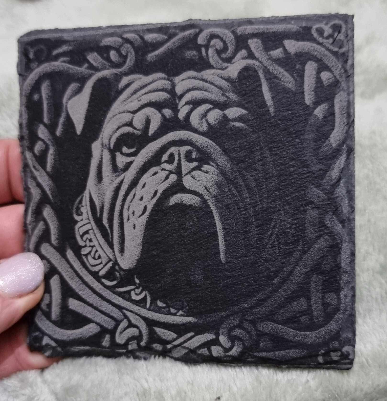 3D Illusion Bulldog File Laser Engraving - Etsy