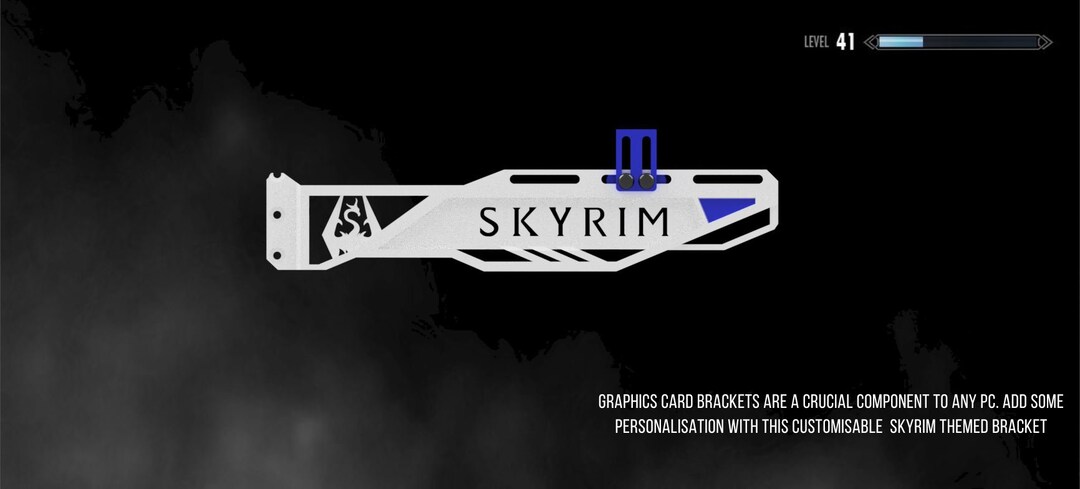 Skyrim GPU Bracket: Download File - Etsy