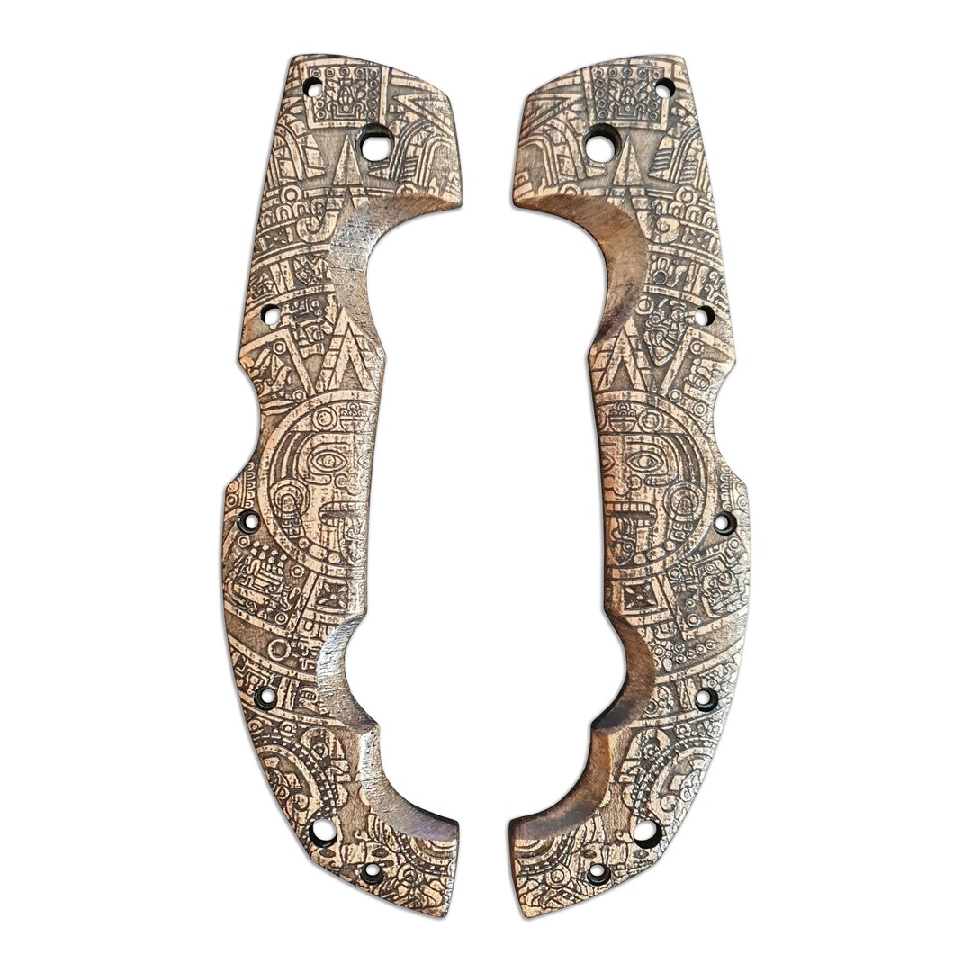 Aztec Cold Steel Voyager Extra Large Knife Scales - Etsy