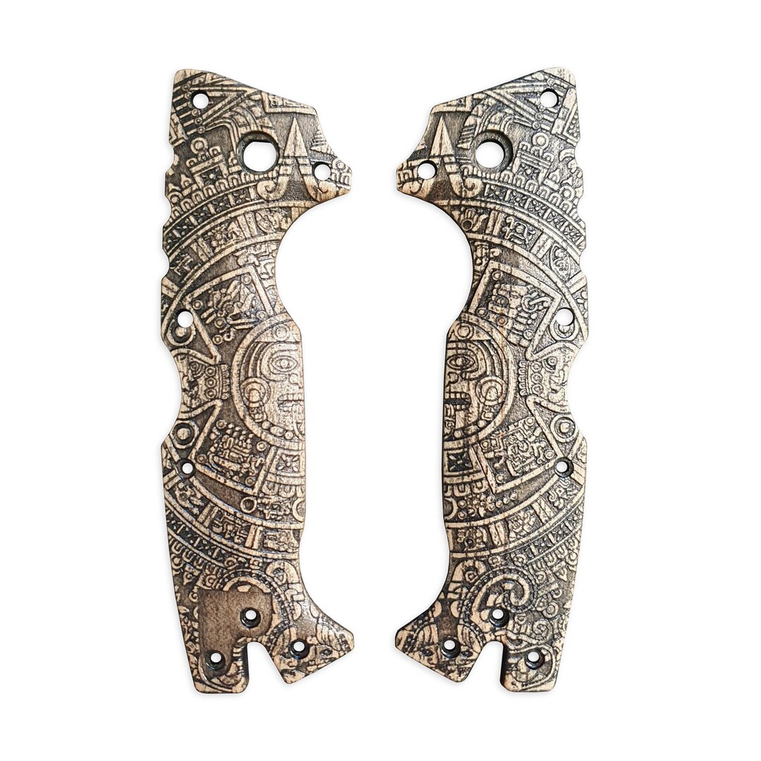 Aztec - Cold Steel AD-10 Knife Scales - Etsy