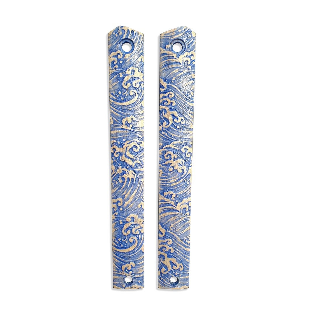 Japan Wave - CRKT CEO Flipper Knife Scales - Etsy