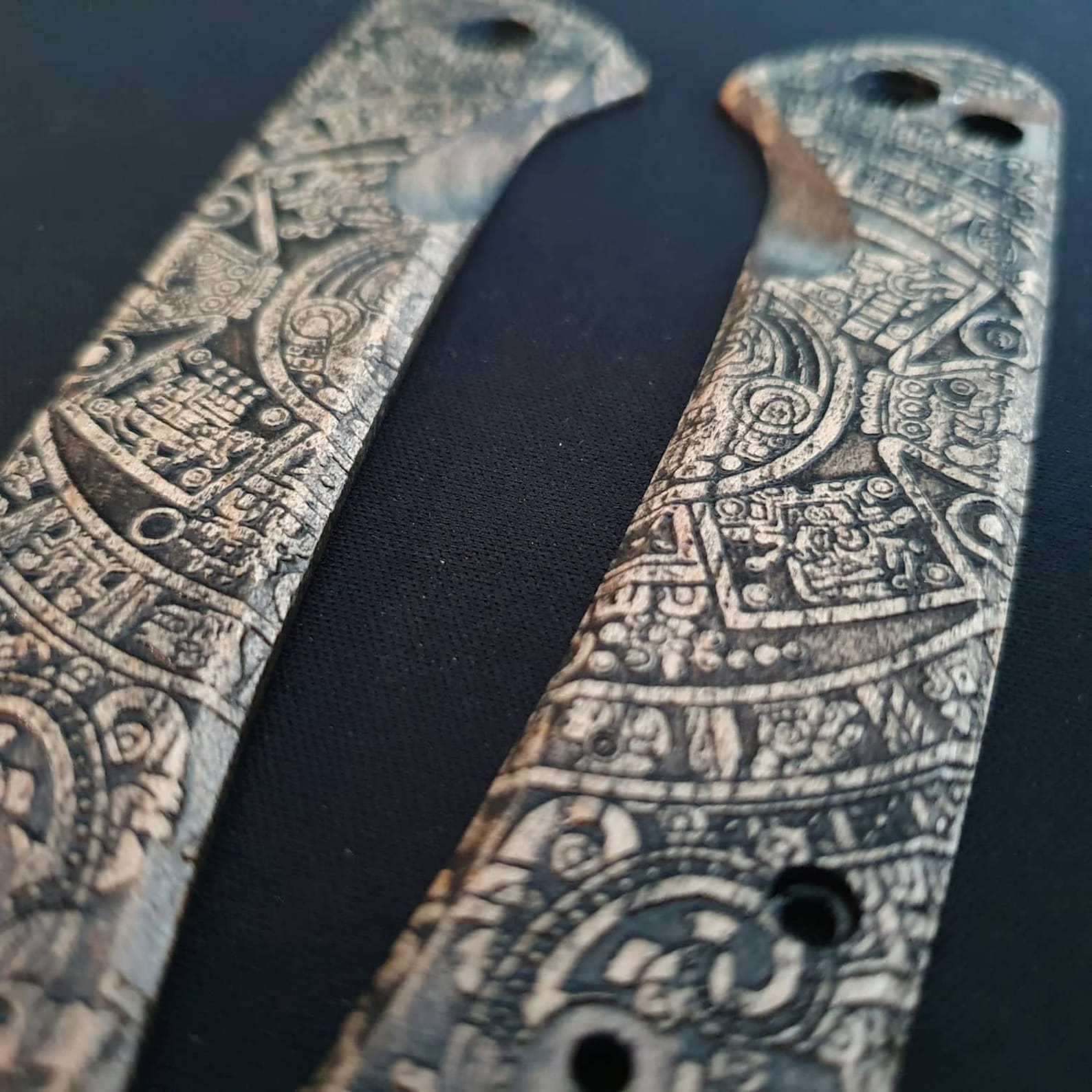 Aztec CIVIVI Conspirator Knife Scales - Etsy