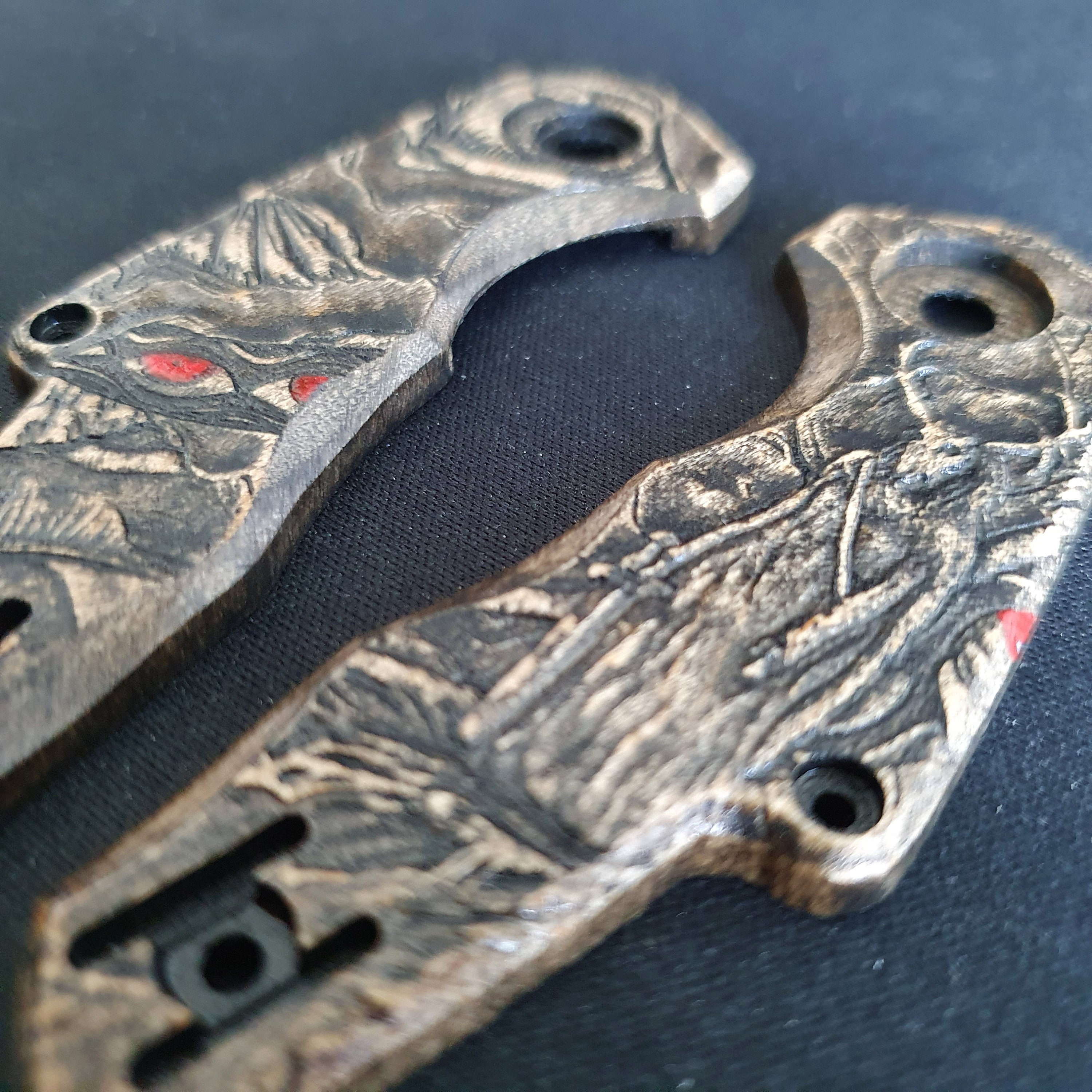 Ophanim - MKM Isonzo Knife Scales - Etsy