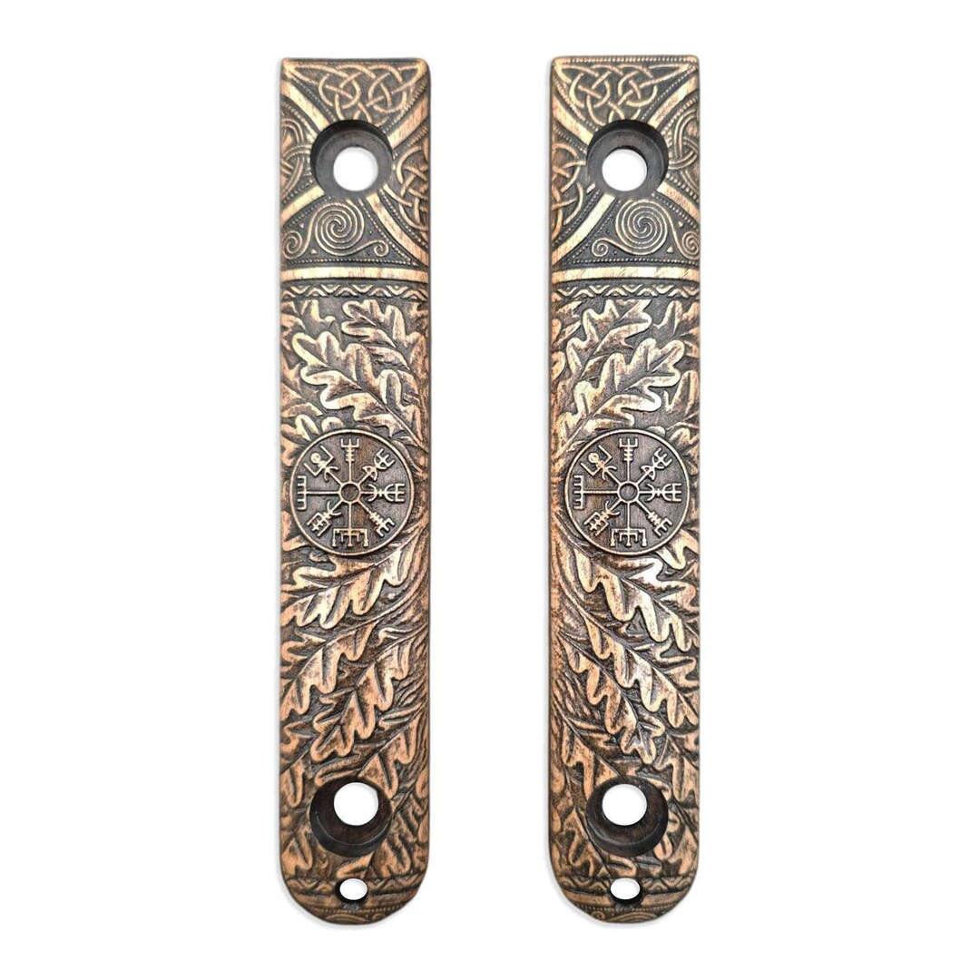 Vegvisir - Ka-bar Model 4 EK44, Model 5 EK45 Knife Scales - Etsy