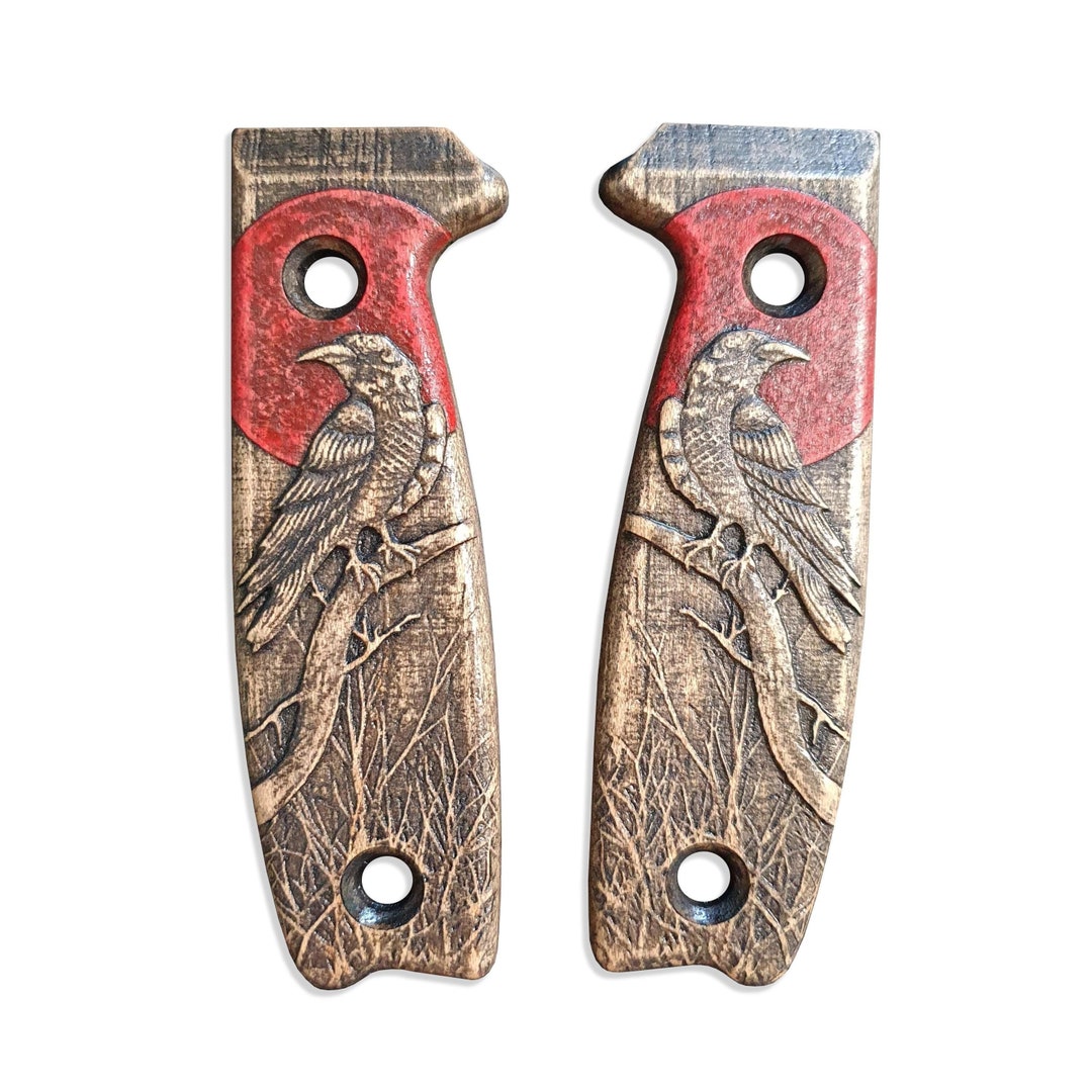 Red Raven - ESEE Model 3, Model 4 Knife Scales - Etsy