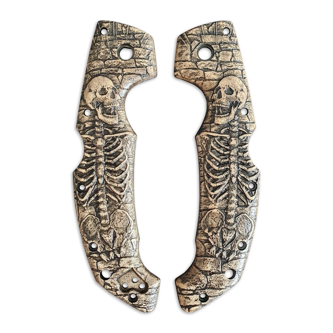 Skeleton - Cold Steel Voyager Large Knife Scales - Etsy