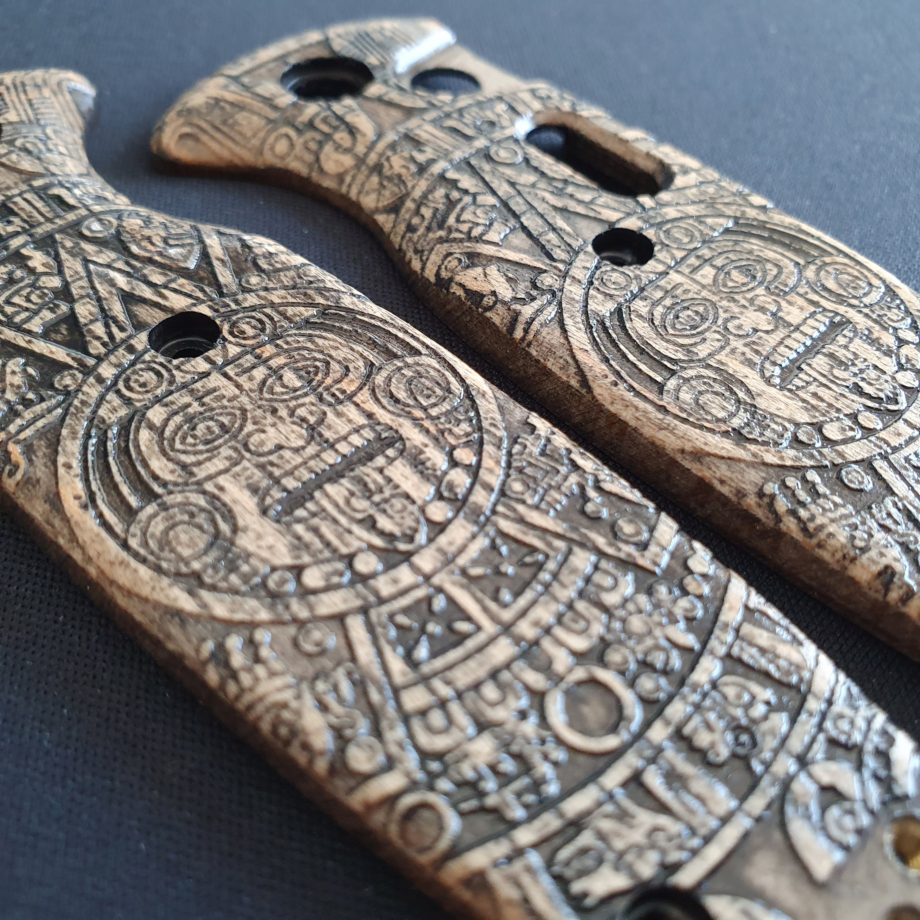 Aztec Benchmade Composite Lite Auto 4300 Knife Scales - Etsy