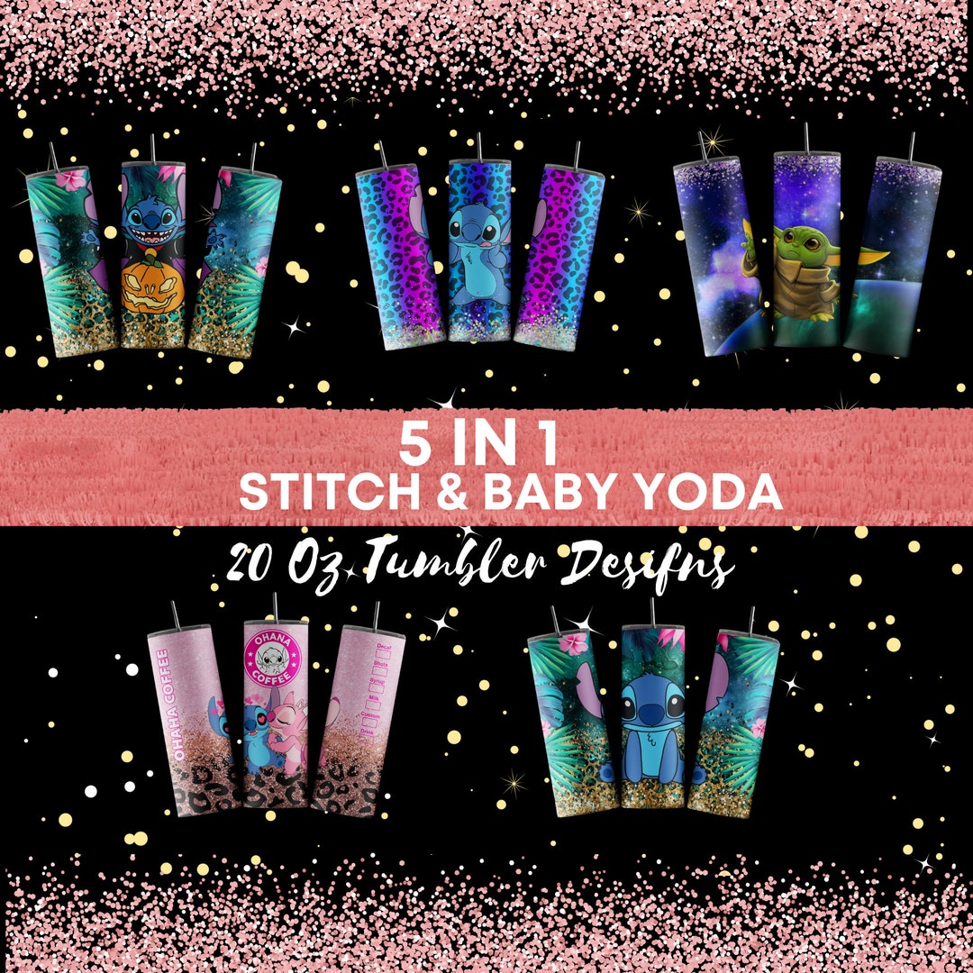 Stitch Tumbler Sublimation Design Download, Sublimation Designs ...