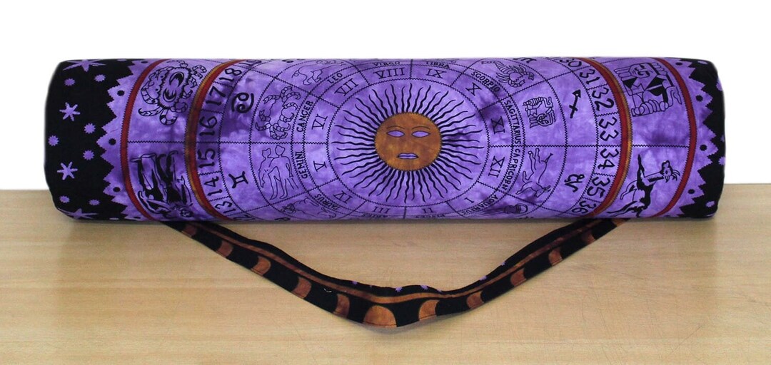 Purple &orange Color Indianhandmade Diabati Print Cotton Yoga - Etsy