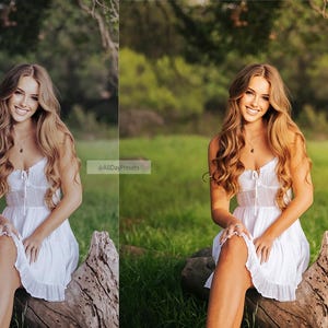 30 GOLD & GLOW Lightroom Presets: Premium Golden Hour and Warm Tone ...
