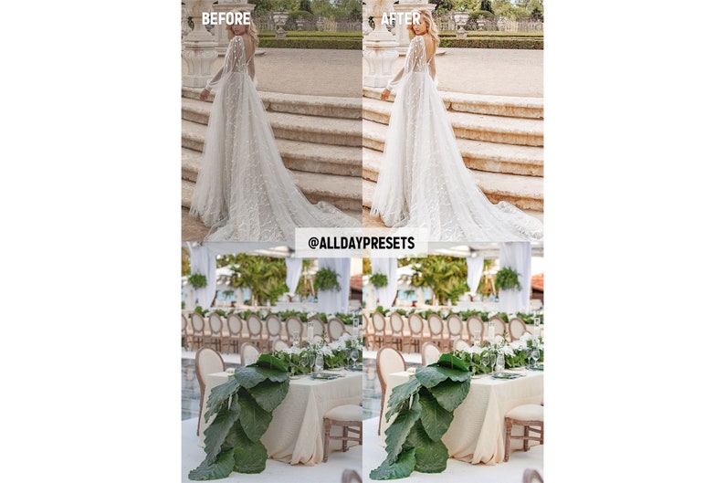 12 LUXURY WEDDING Mobile & Desktop Lightroom Presets, Professional ...