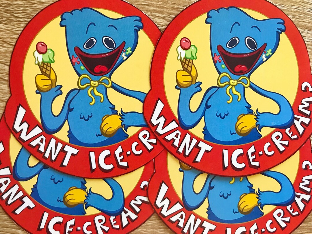 Poppy Playtime Huggy Wuggy 6x6cm Sticker - Etsy