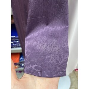 Pre-make Vietnamese Traditional Ao Dai, Brocade Ao Dai, Purple Dress ...