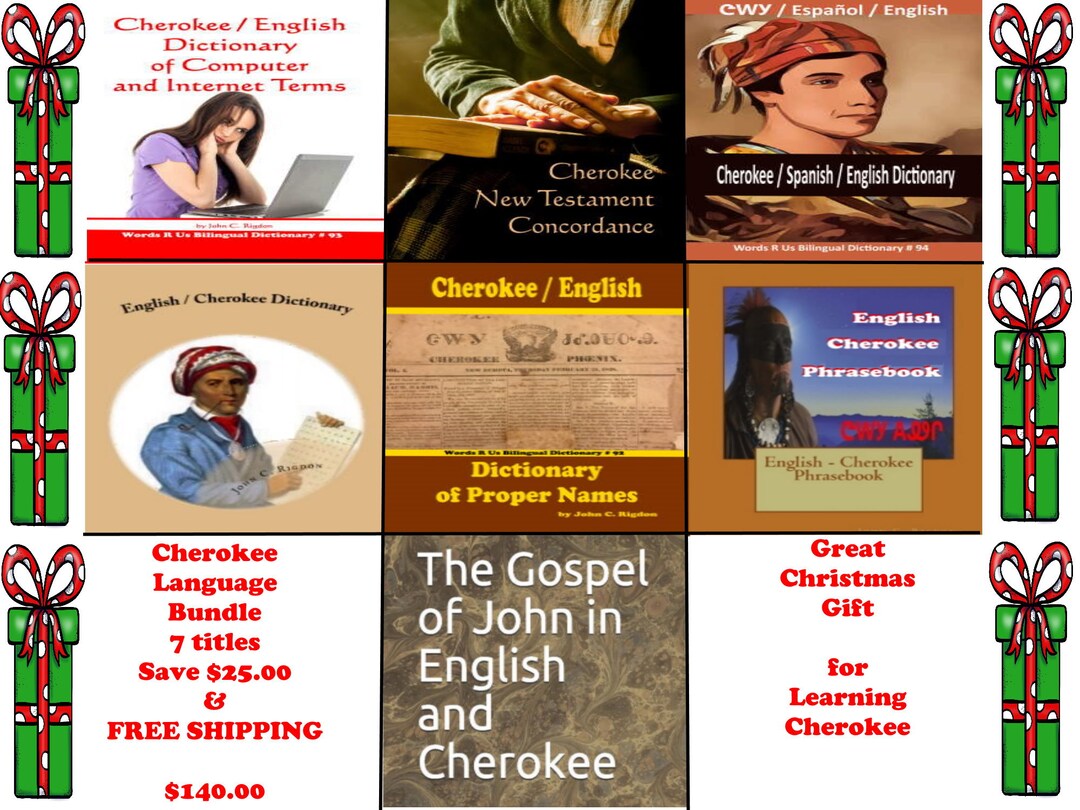 Cherokee Language Bundle - 7 Titles - Etsy