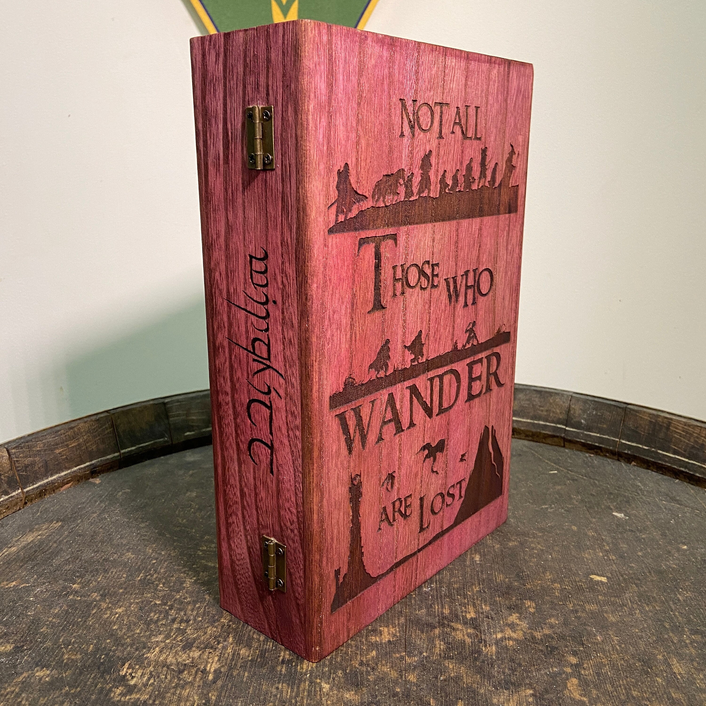 Personalised Lord of the Rings Treasure Box Engraved Personal Name in ...