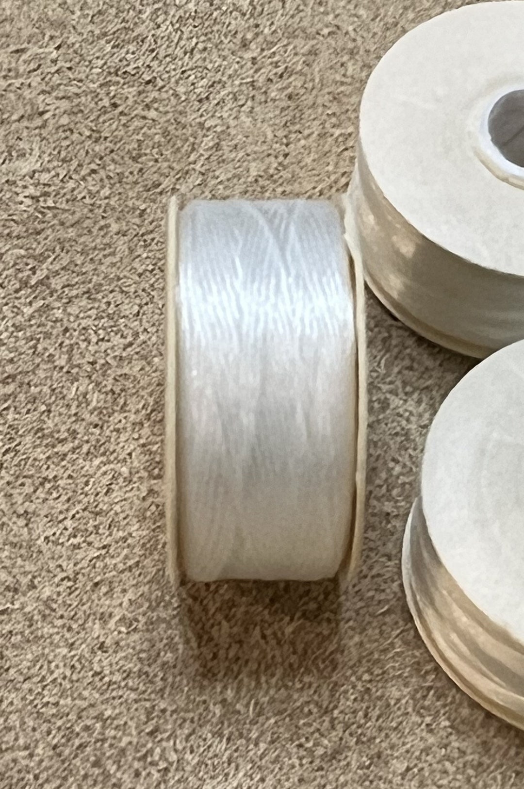 White Nymo / Size D / Beading Thread / Nylon - Etsy