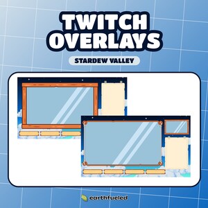 Animated Stardew Valley Twitch/kick Stream Overlays and Scenes Stream ...