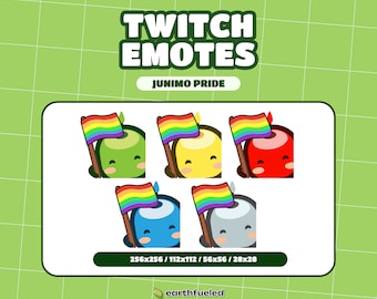 Pride Junimos From Stardew Valley | Twitch Emotes - Etsy