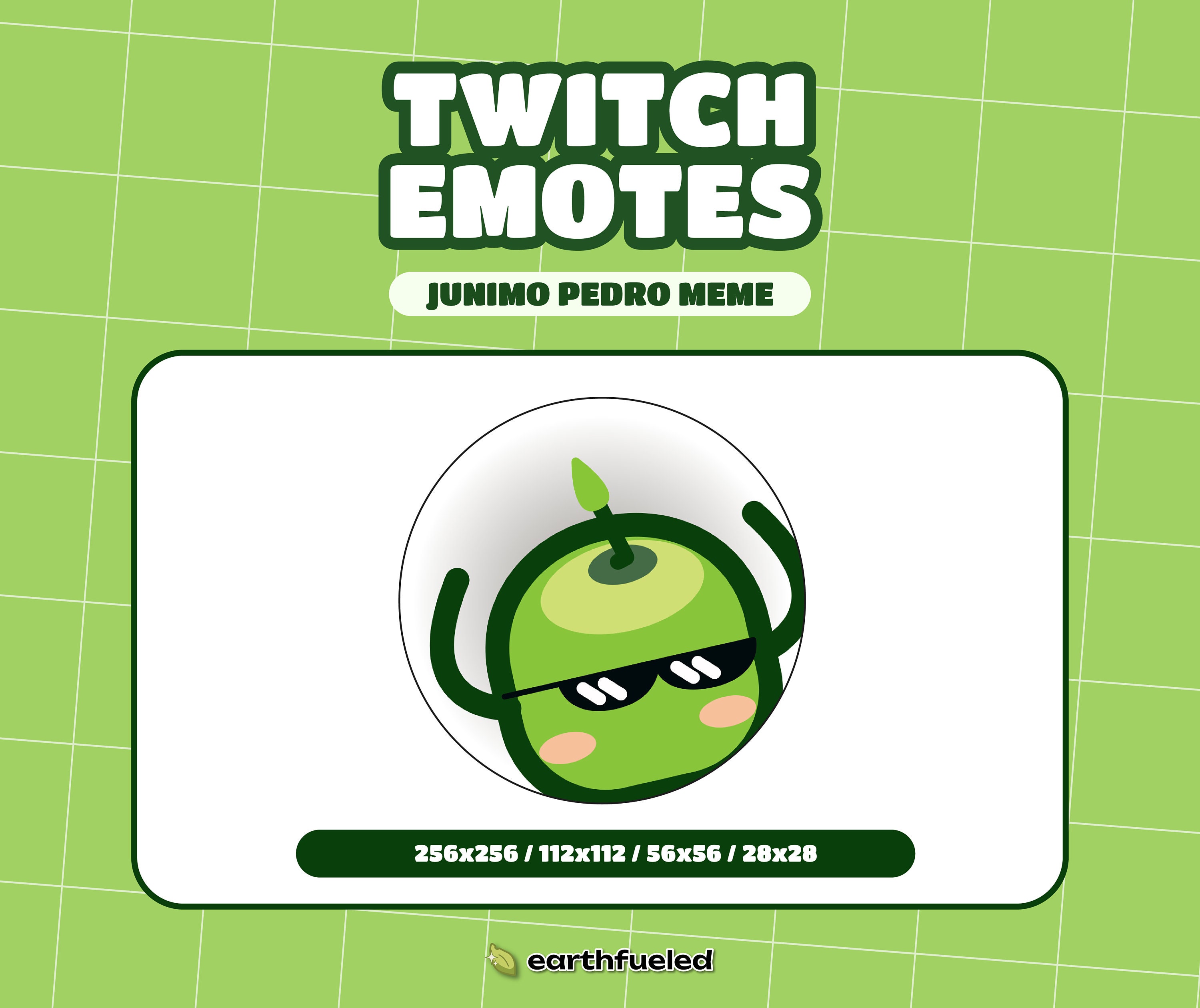 Pedro Meme Junimo Emote for Discord/twitch Stream | Stream Emote ...