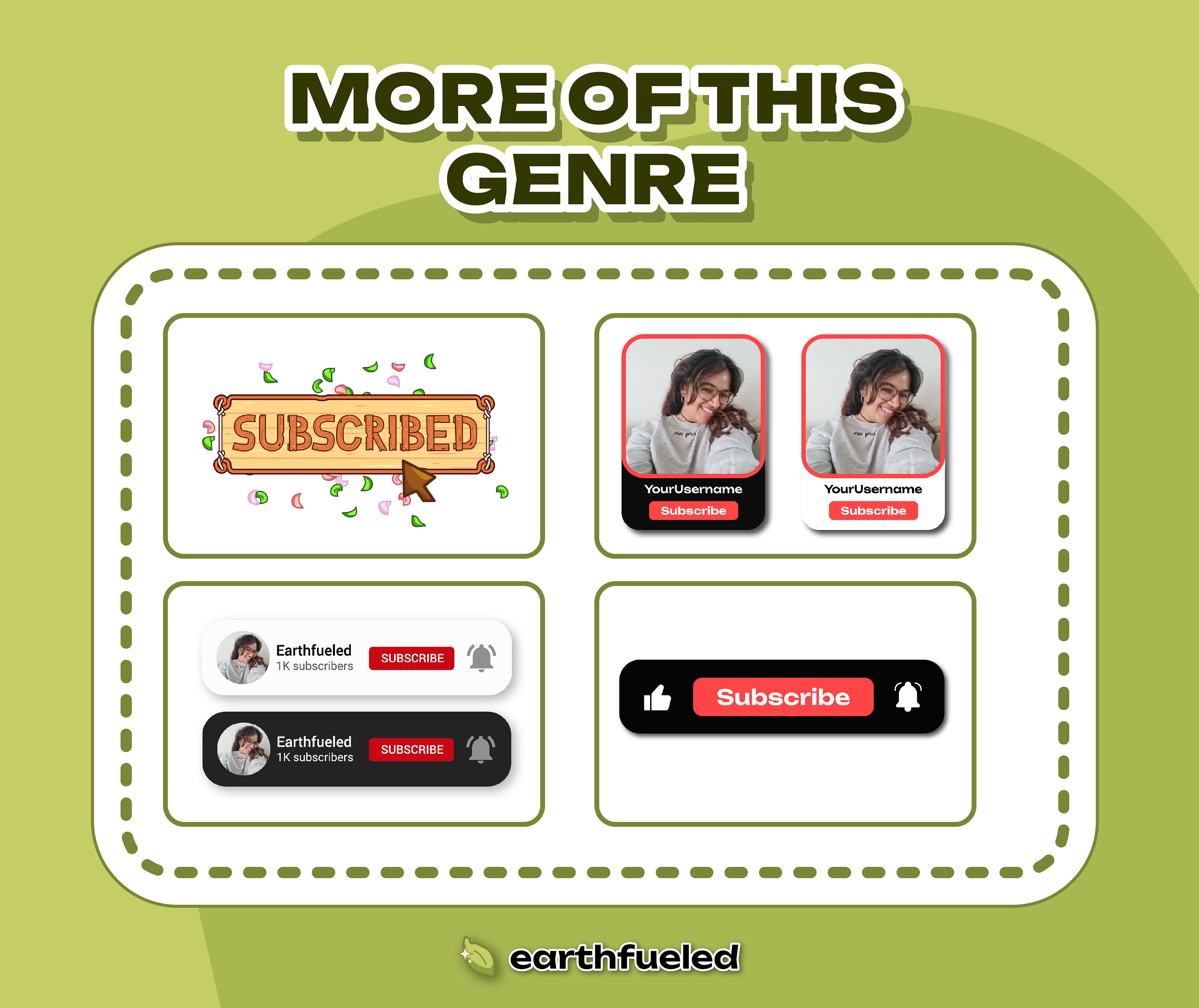 Cute Pink Youtube Subscribe Button Animation (valentine) | Subscribe ...