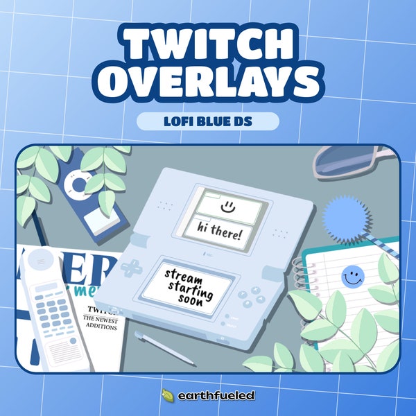 Nintendo Ds Twitch Overlay - Etsy