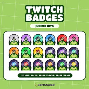 Cute Kawaii Junimo Sub/bit Badges for Streamers | Twitch, Kick, Youtube ...