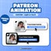 Custom Animated Patreon Join Button | Video Overlay in Dark or Light ...
