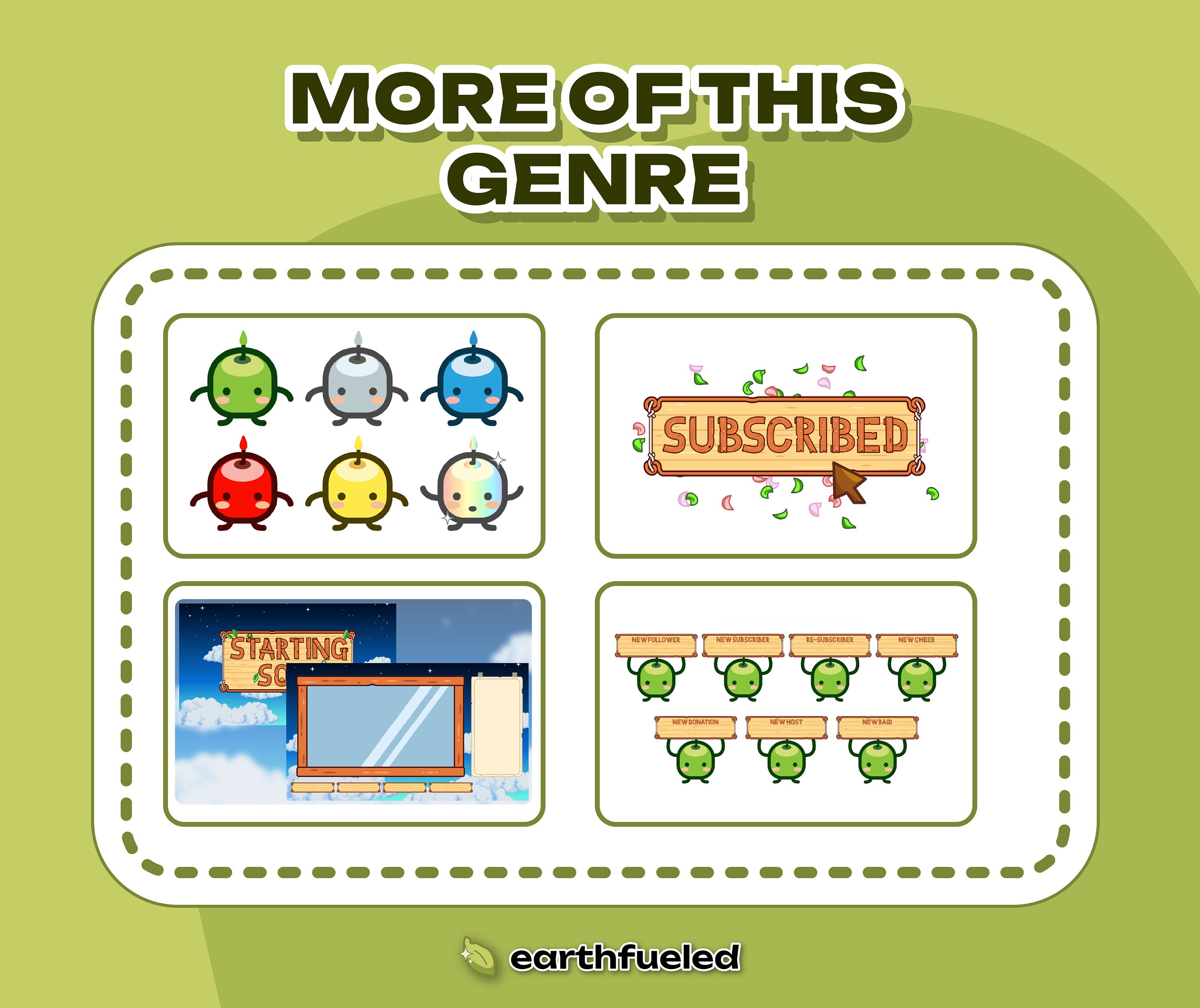 Junimo Pride Flag Animated Emotes Stardew Valley Emoji for Twitch ...