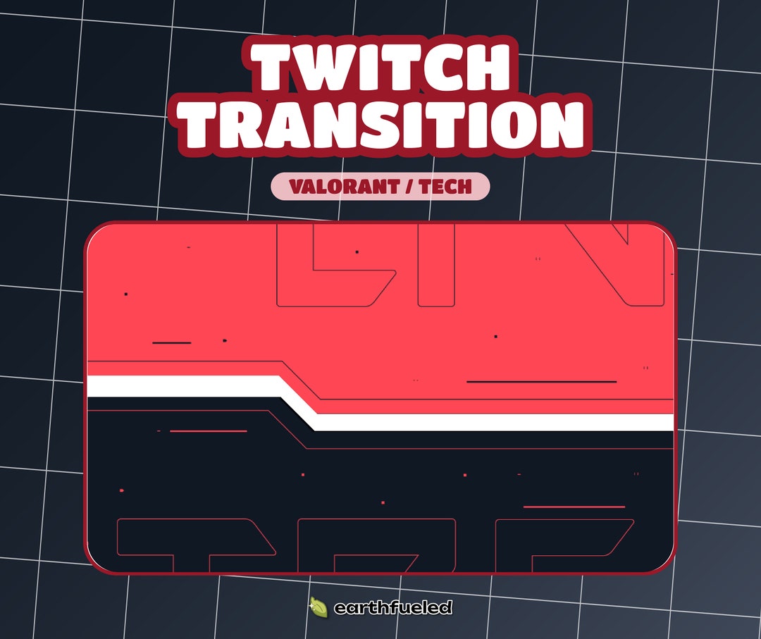 VALORANT Pink Twitch Transition | Animated Stream Transition, Twitch ...