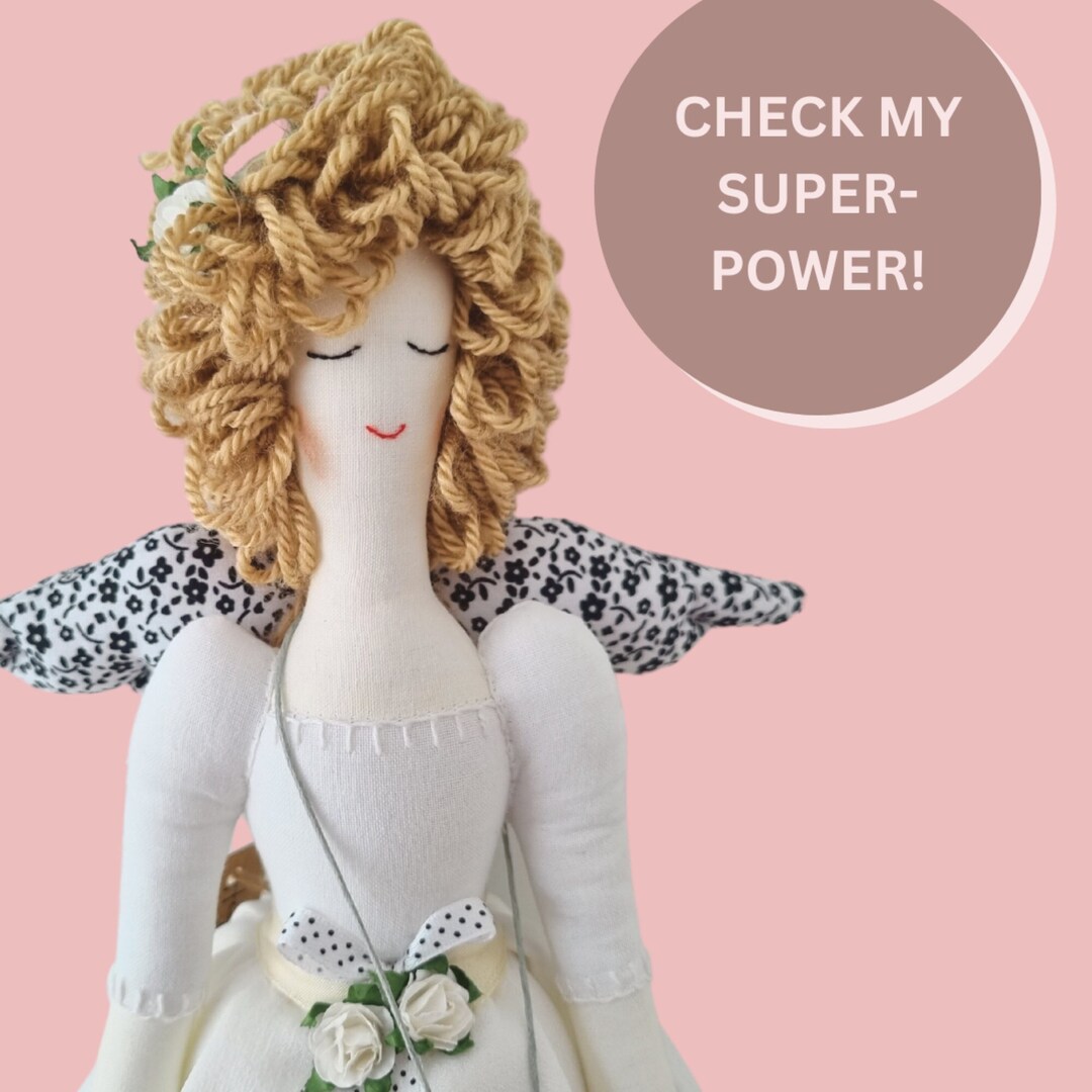 CHECK MY SUPERPOWER Empowerment Doll With Positive - Etsy