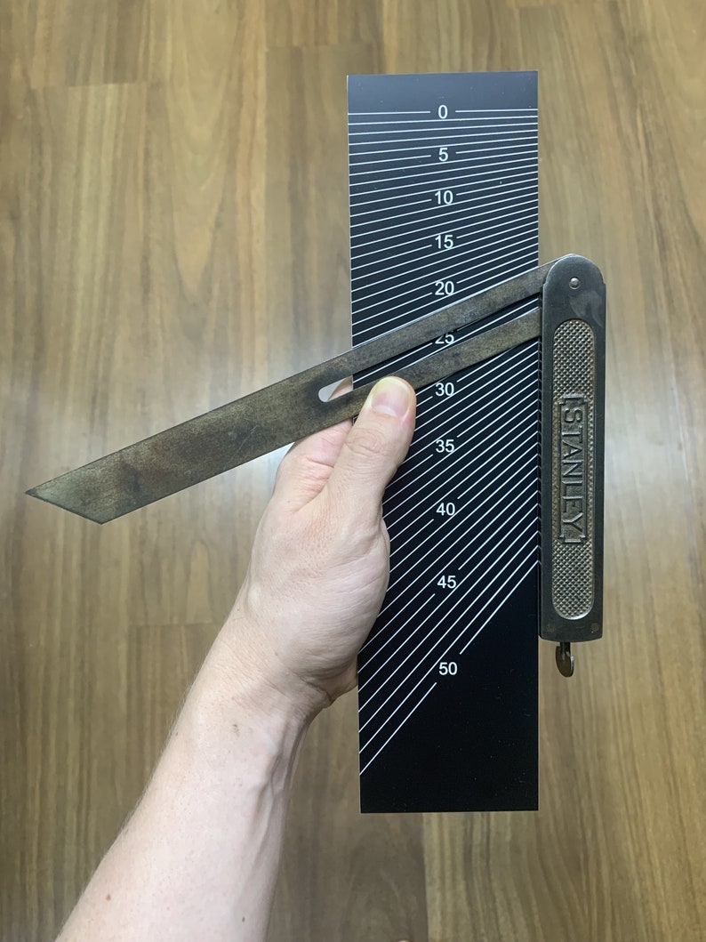 Bevel Setter for Sliding Bevel / Bevel Guage - Digital Template, Pdf ...