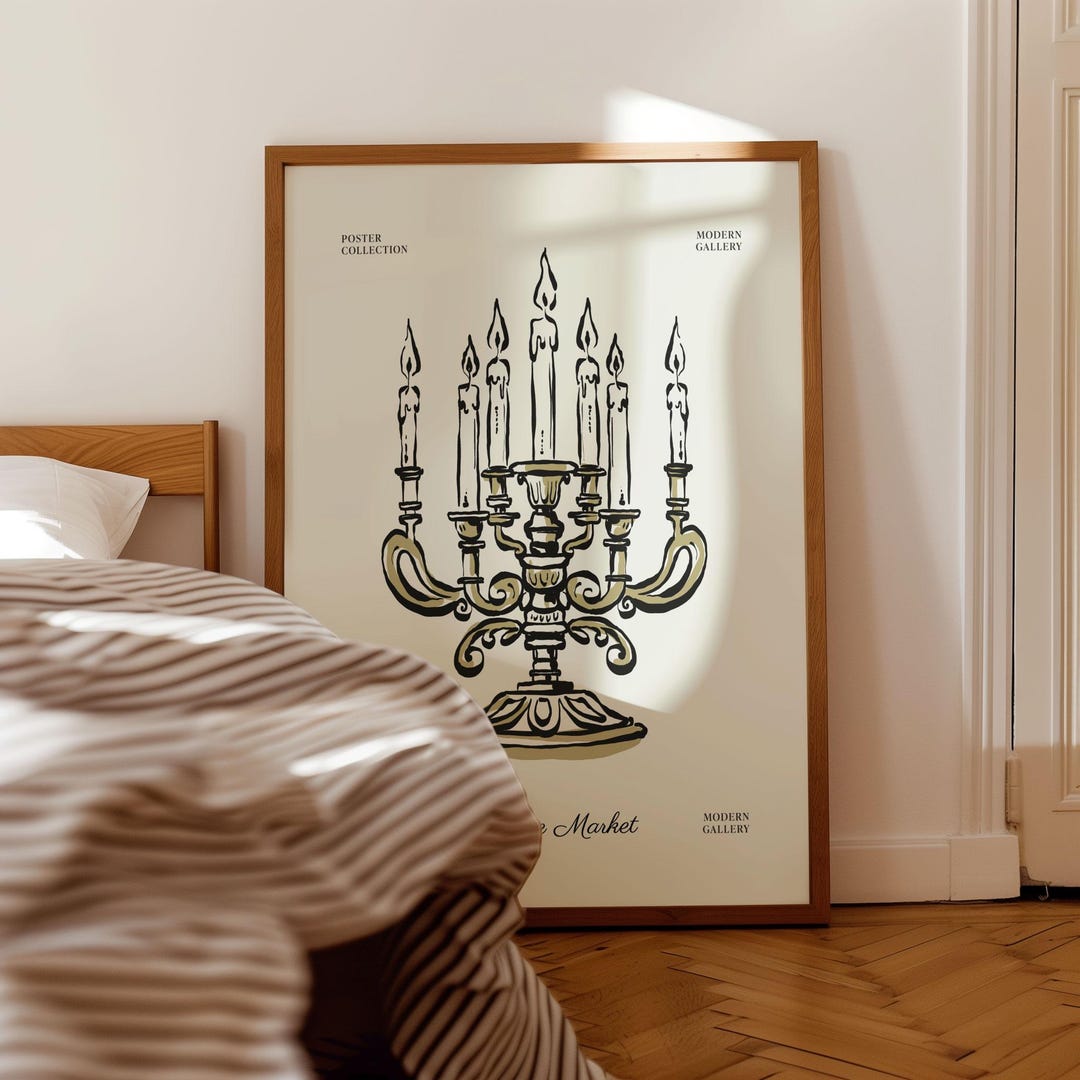 Vintage Boho Gallery Poster, Iconic Wall Art Print, Boho Decor, Retro ...