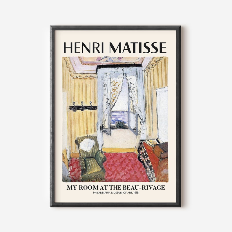 Matisse Exhibition Poster - Etsy