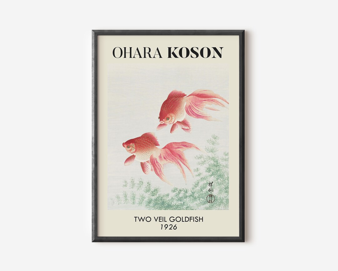 Ohara Koson Art Print, Japanese Woodblock Poster Koson Vintage ...
