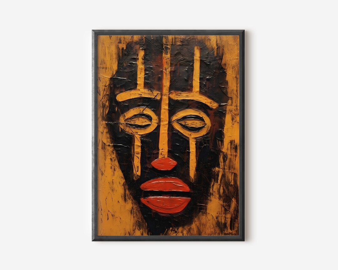 Basquiat Style Abstract Exhibition Art Poster, Jean Michel Basquiat ...