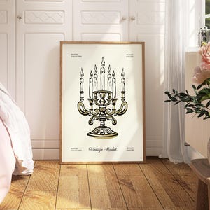 Vintage Boho Gallery Poster, Iconic Wall Art Print, Boho Decor, Retro ...