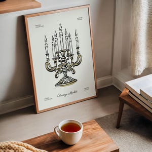 Vintage Boho Gallery Poster, Iconic Wall Art Print, Boho Decor, Retro ...