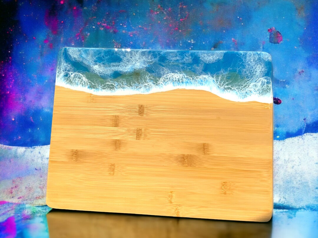 Large Board Ocean Art Serving Board Cheese Board Cutting Board Design ...