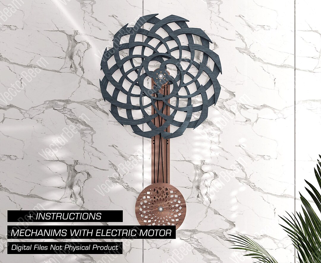 Kinetic Sculpture Rope Mechanism Laser Cut and Cnc Files Wall Art ...