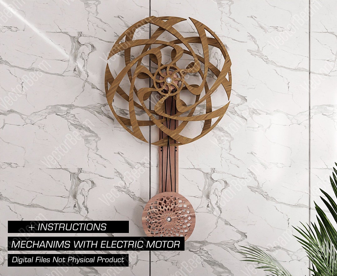 Kinetic Sculpture Rope Mechanism Laser Cut and Cnc Files Wall Art ...