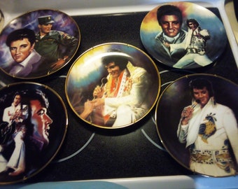 Elvis Presley Collectible Plates - Etsy