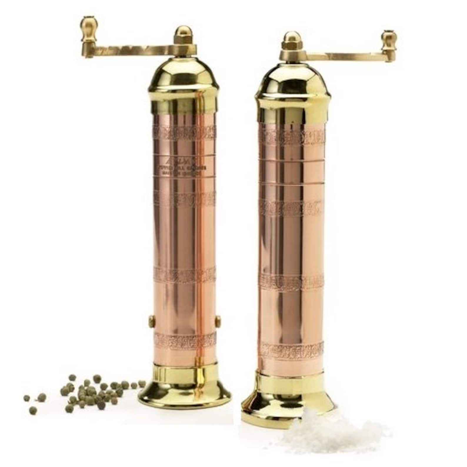 Modern Mixed Metal Grinders,salt and Pepper Mill,brass Copper Salt and ...